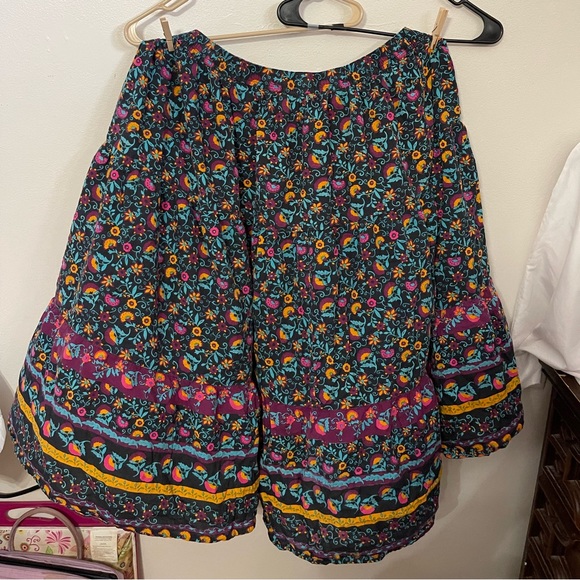 Liz & Me | Skirts | Long Multi Color Skirt | Poshmark